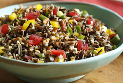 Wild Rice Salad with Cherries and Nuts - Goodwell Sam Cheong